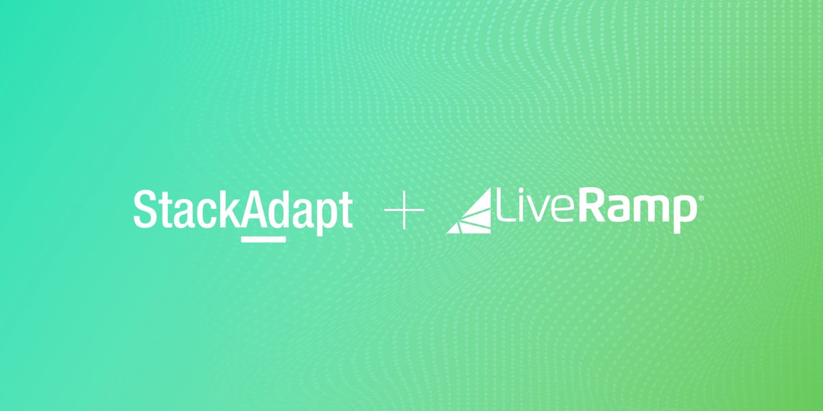StackAdapt LiveRamp Partnership Announcement | StackAdapt