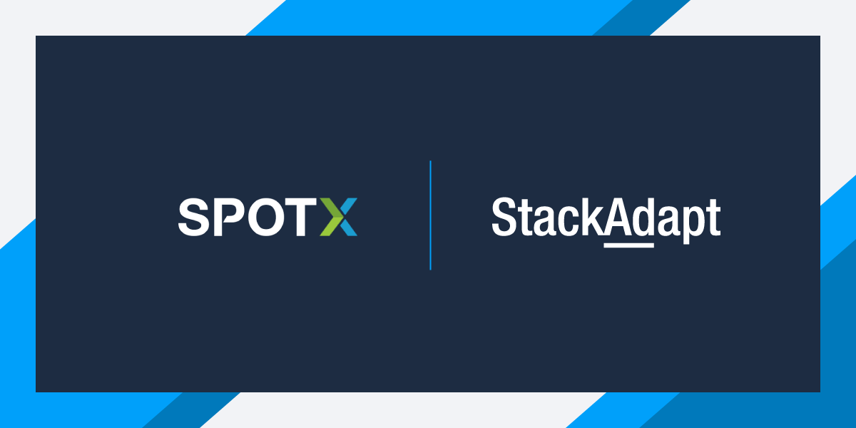 StackAdapt and SpotX Launch CTV Partnership | StackAdapt